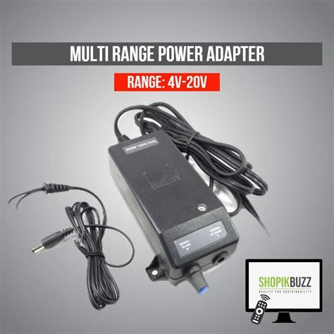 Multi Voltage Range Power Adapter Universal Ac Dc Voltage Range 4v 20v Power Supply Shopikbuzz