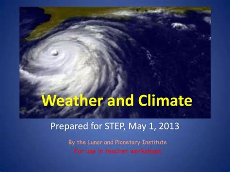 Ppt Weather And Climate Powerpoint Presentation Free Download Id 4605597