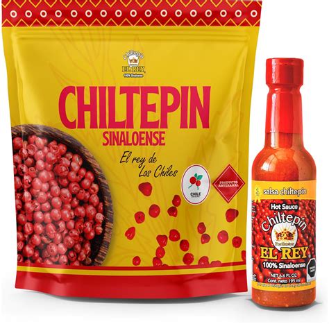 Chile Chiltepín Entero Deshidratado De La Sierra Sinaloense Medio Kilo