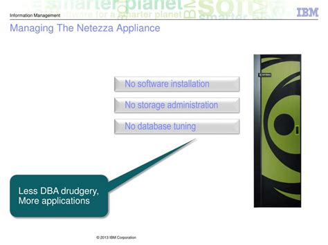 ppt the ibm netezza appliance revolutionizing analytics powerpoint
