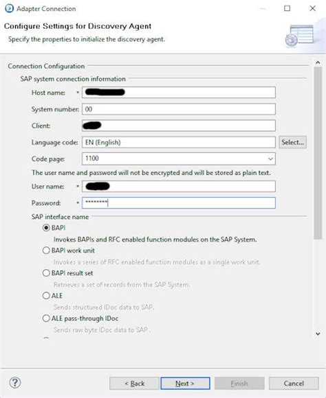 Create An SAP Adapter In WebSphere Integration Bus NoksTechnotes
