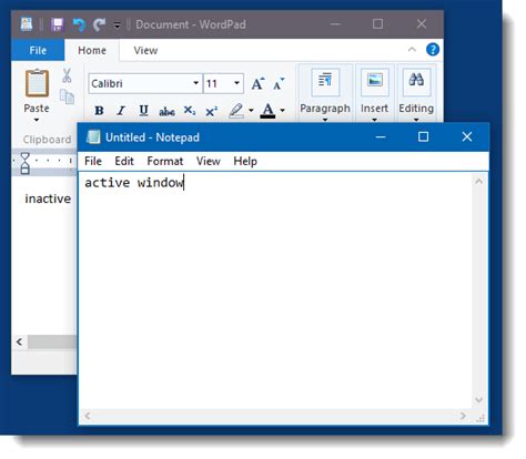 How To Change The Inactive Title Bar Color In Windows 10 Winhelponline