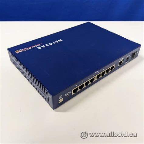 Netgear FVS ProSafe VPN Firewall With Port Switch Allsold Ca Buy Sell Used
