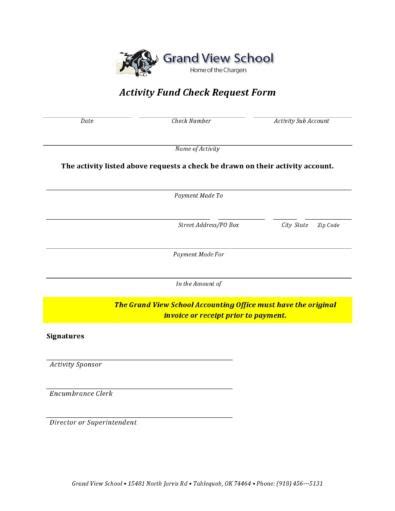 Free Check Request Forms Word Excel PDF ᐅ TemplateLab