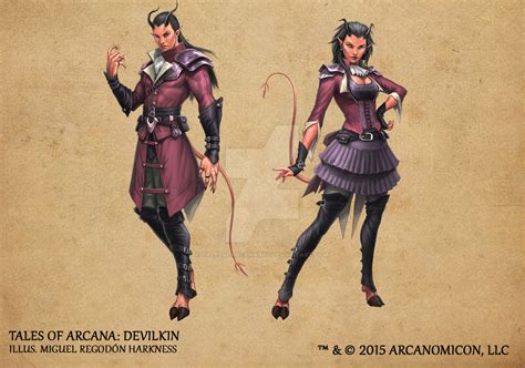 Tales Of Arcana 1st Set Devilkin By Talesofarcanarpg On Deviantart
