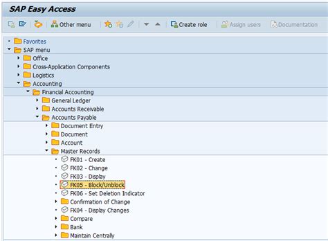 Sap Fi Block Vendor