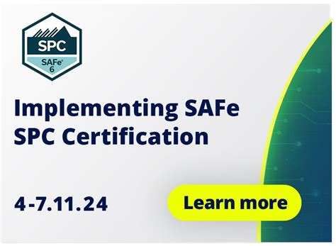 Agilesparks On Linkedin Agile Safe Spc Training Certification Agilesparks