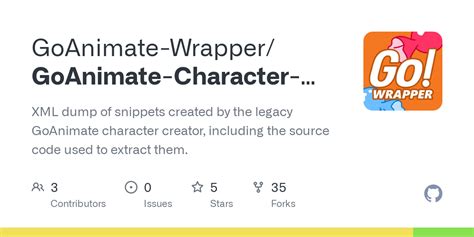 Pull Requests · Goanimate Wrapper Goanimate Character Dump · Github