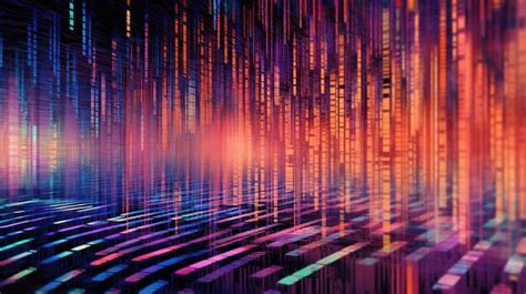 Premium Ai Image Abstract Background Representation Of Binary Code And Digital Data Generative Ai