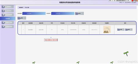Javavue计算机毕设校园文化节活动征集评选系统【源码开题论文】 Csdn博客 Javavue计算机毕设校园文化节活动征集评选系统【源码开题论文】 Csdn博客
