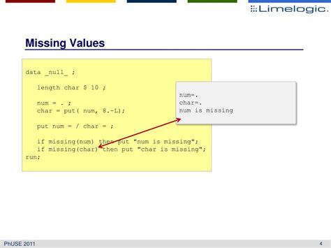 Ppt Missing Values In Sas Powerpoint Presentation Free Download Id