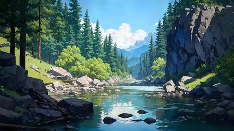 4k水墨山水壁纸｜国风意境背景图片 红日山峦「哲风壁纸」