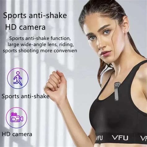 Promo Body Cam Mini Camera Full Hd 1080p Rotating Lens 350mah D3 Black Diskon 23 Di Seller