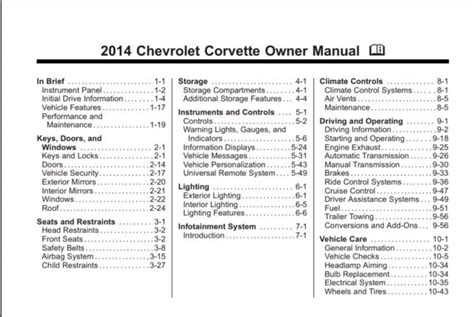 1982 Corvette Specifications