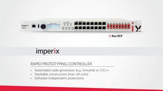 Rapid Control Prototyping System For Power Electronics PPT