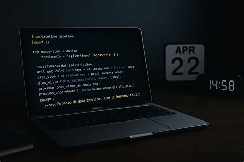 Como Trabalhar Com Datas Em Python — Idade Diferença E Formatação