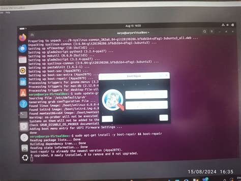 Virtualbox In Virtual Box I Installed Ubuntu 2404 Lts And Then In