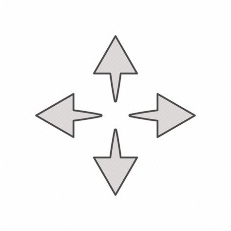 arrow arrows cursor direction move icon download on iconfinder