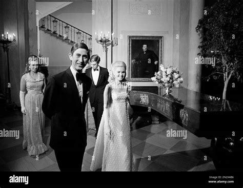 Prince Charles And Tricia Nixon Lead The Way To Join Guests At A White
