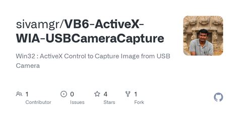 Vb6 Activex Wia Usbcameracapturewebcamvbp At Master · Sivamgrvb6 Activex Wia Usbcameracapture