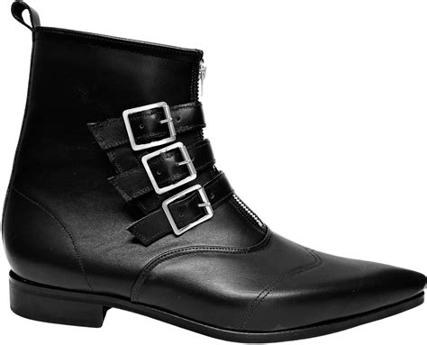 Jace 3 Buckle Winklepicker Boot Etsy