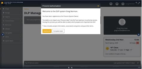 Procore Integration Dlp Manager
