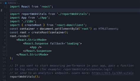 BUG Warning ReactDOM Render Is No Longer Supported In React Use CreateRoot Instead