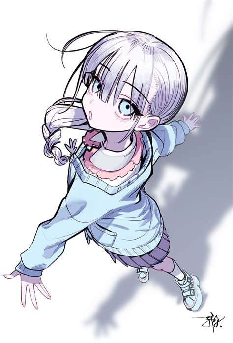 Yu Stdio Nameraka Original Bad Id Bad Twitter Id Commentary Request Highres Girl O