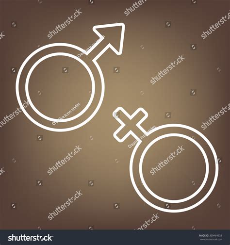 Sex Symbol Vector Illustration Line Icon 스톡 벡터 로열티 프리 339464933 Shutterstock