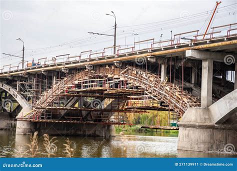 Monolithic Formwork And Scaffolding Stock Image