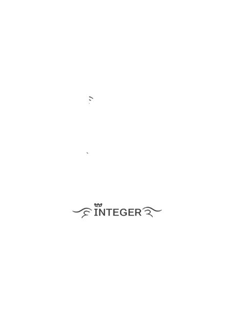 Integer Signed Pdf