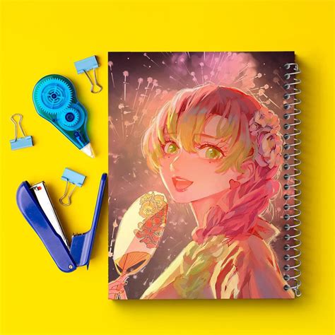 قیمت و خرید دفتر نقاشی 50 برگ خندالو مدل میتسوری کانروجی انیمه شیطان کش