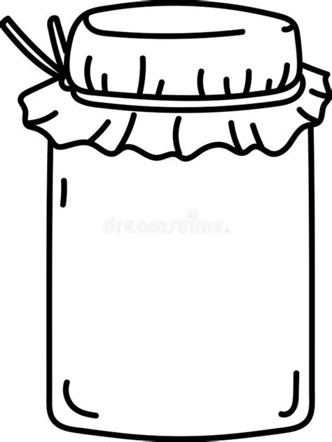 Hand Drawn Jam Jar Sketch Stock Illustration Illustration Of Packaging 370080132 Hand Drawn Jam Jar Sketch Stock Illustration Illustration Of Packaging 370080132