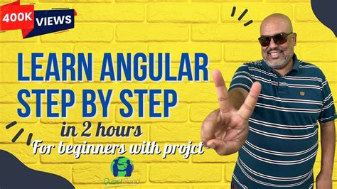 angular tutorial for beginners learn angular step by step angular
