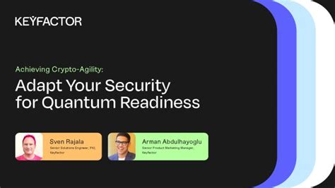 Keyfactor On Linkedin Achieving Crypto Agility Adapt Your Security