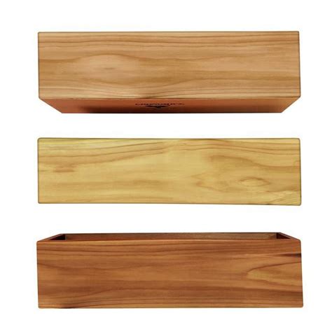 4 X 4 X 16 In Rectangular Succulent Planter Pack Of 3