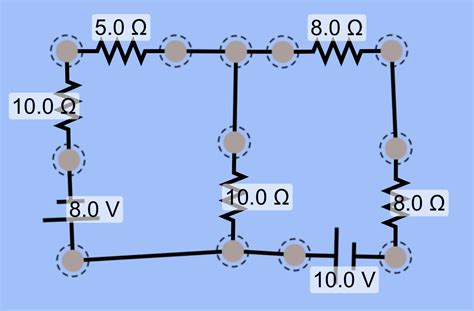SOLVED Use Kirchhoffs Laws To Find All Three Different Currents In The Circuit Shown Below