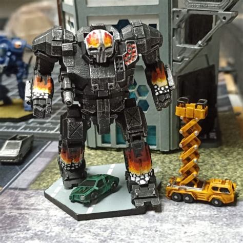 3d Print Of As7 D Atlas For Battletech By Felipeasprilla