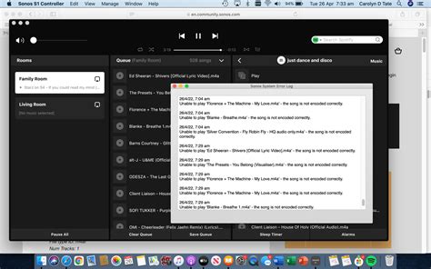 unable to play m4a files aac audio file however they play fine in