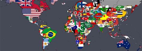 A Map Of Tno World In Flags R Tnomod