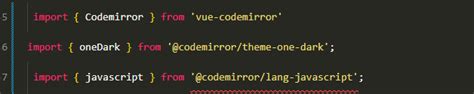 cannot find module codemirror lang javascript or its corresponding type declarations ts 2307