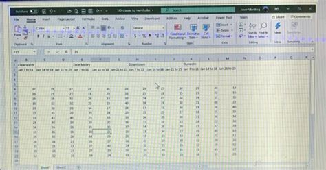 excel question please give step by step process to