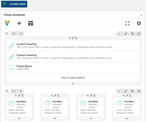 Add Custom Php Code To Visual Composer Pages Tom Hirst