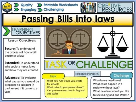 Passing Laws Teaching Resources