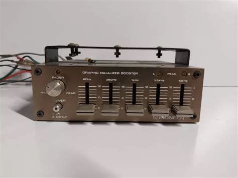 Vintage Pioneer Graphic Equalizer Head Unit Ad 30 150 00 Picclick Au