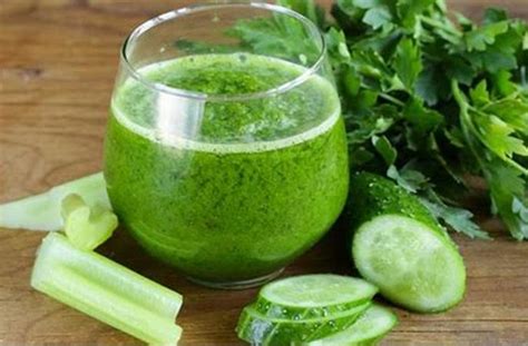 Receta De Jugo Verde Desintoxicante Bebida Saludable Y Depurativa