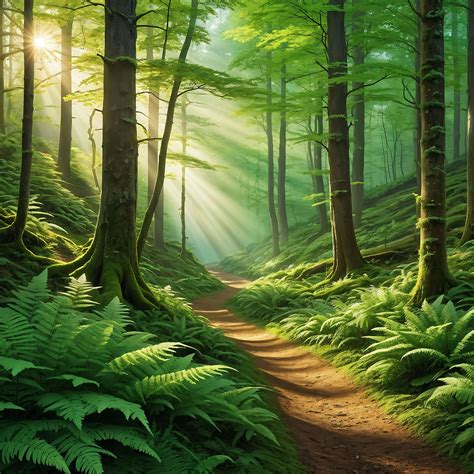 Download Ai Generated Forest Trees Royalty Free Stock Illustration Image Pixabay