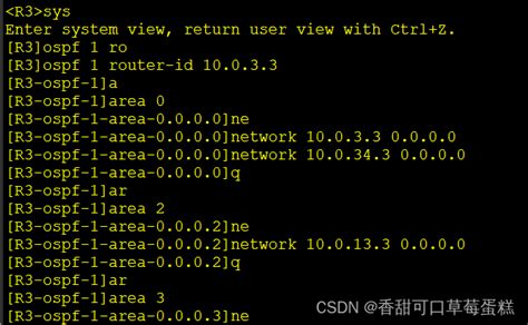 1 Ospf 基础实验（四）：stub 区域与 Nssa 区域实验4 Ospf Stub区域与nssa区域 Csdn博客