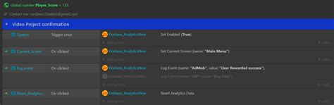 Firebase Analytics Construct 3 Addons