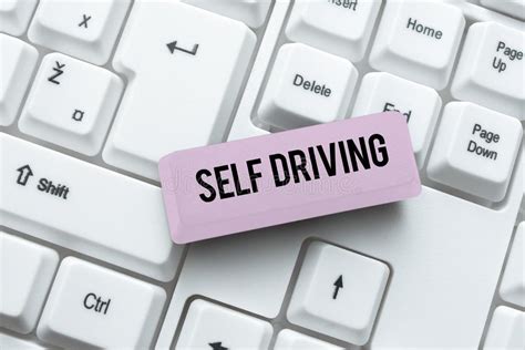 Text Showing Inspiration Self Driving Business Approach Autonomous Vehicle Ability To Navigate